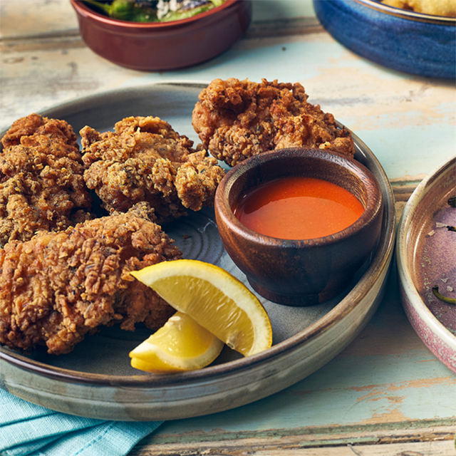 Acacia Wood Dip Pot 7 cm