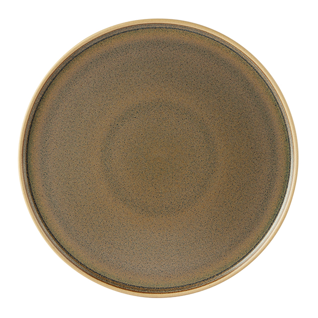 Rustico Fawn Walled Plate 26 cm